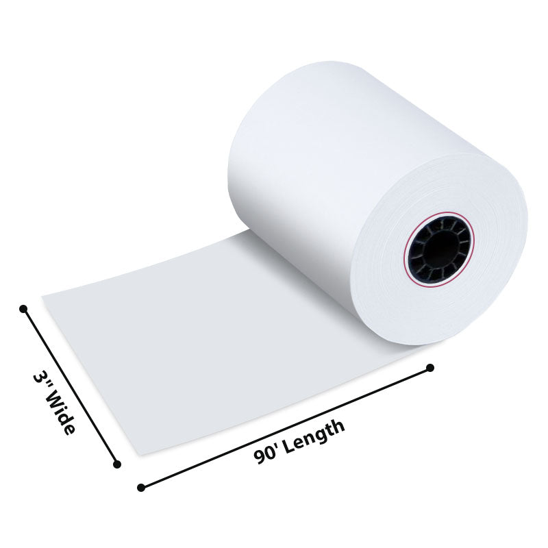 3" 1-Ply Bond Paper Rolls – Eternal Supplies